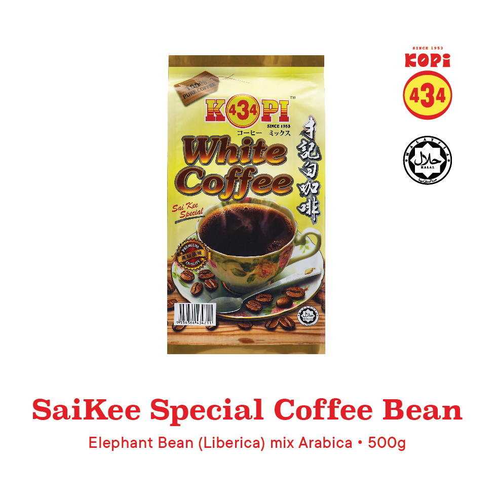 Muar Kopi 434 PURE COFFEE BEAN SK SPECIAL SAI KEE SPECIAL 500GM ...