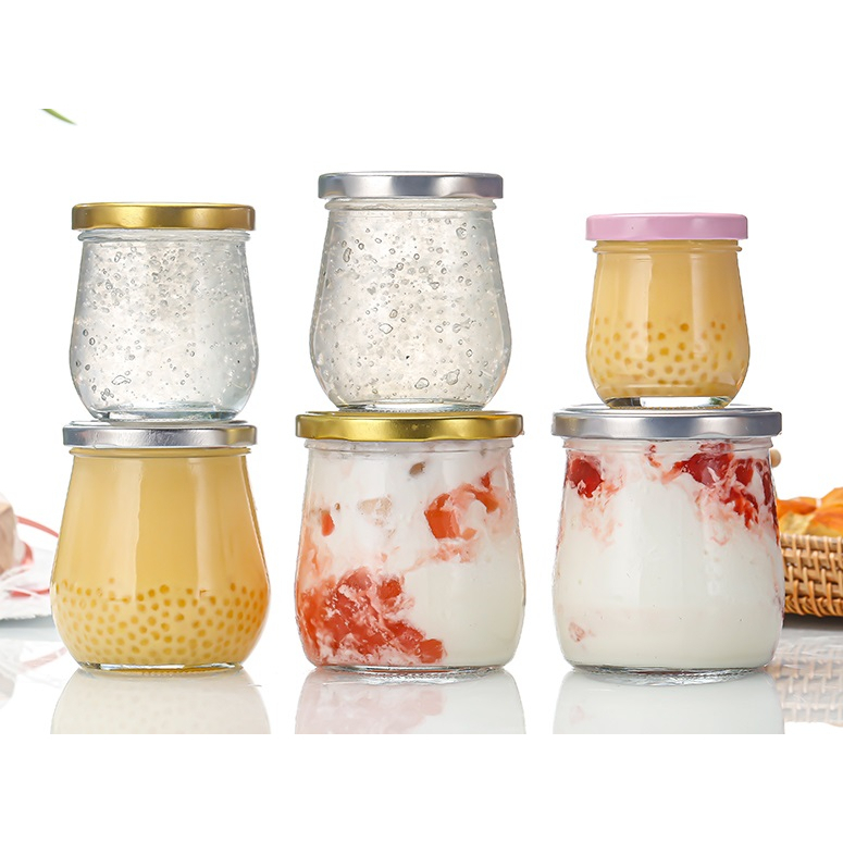 GLASS JAR PENGUIN SHAPE 270-460ML COME WITH METAL LUG CAP | Shopee ...