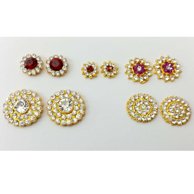 SAMY ALANGARAM STONE EARING / THODU | Shopee Singapore