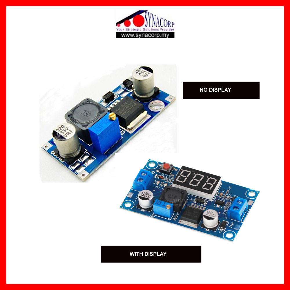 Arduino LM2596 DC-DC Adjustable Step Down Voltage Converter with ...