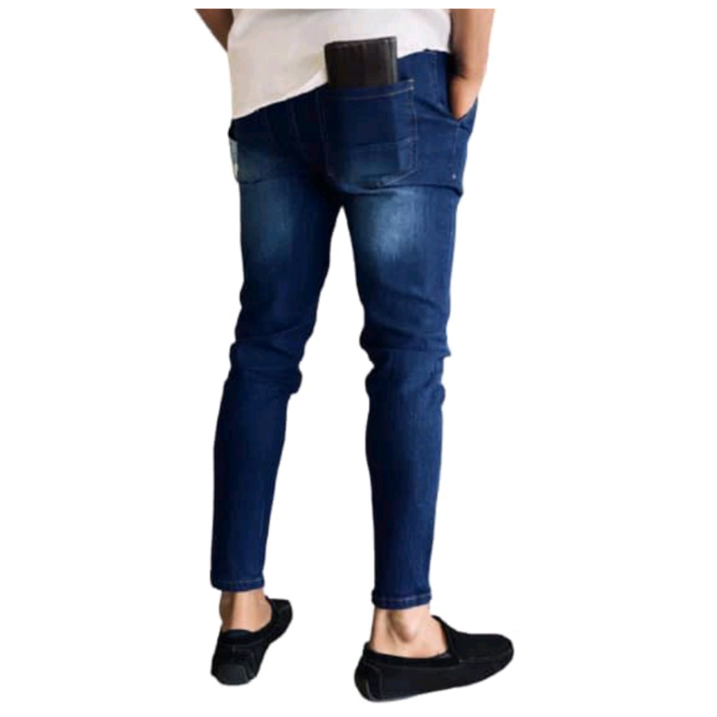 New Mens Ripped Jeans Holes Skinny Jeans Men Streetwear Hip Hop Denim