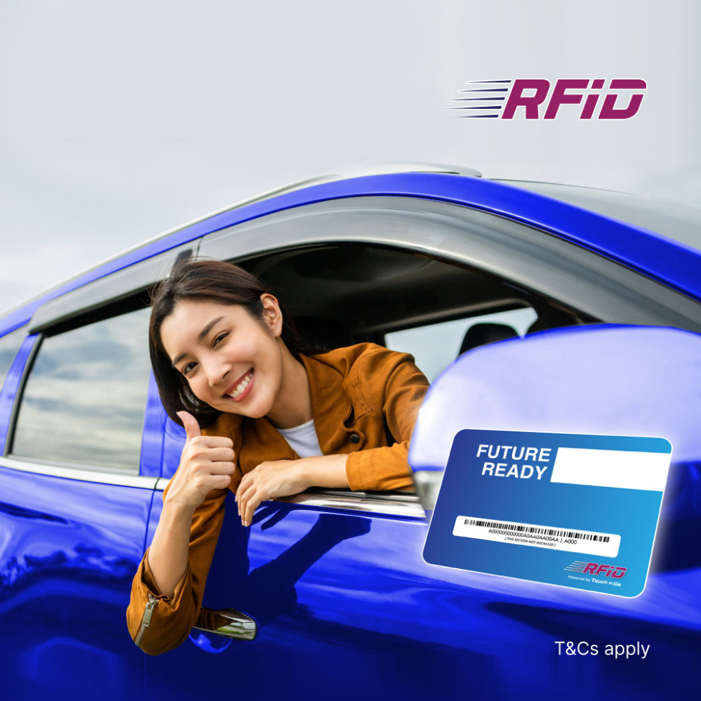 Ship 24Hrs RFID Touch Go Self-Fitment (DIY) My TNG RFID Tag Sticker ...