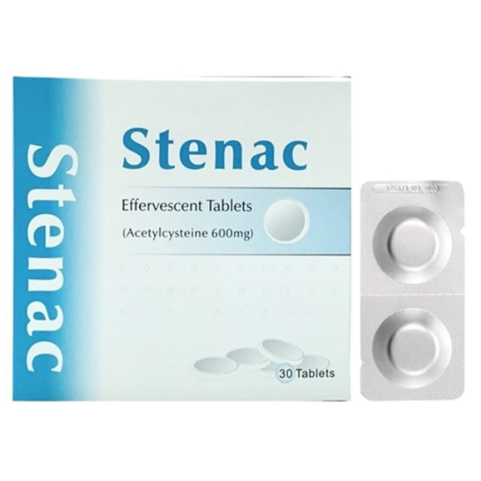 STENAC EFFERVESCENT 600MG TAB 30'S (EXP 10/2026) | Shopee Singapore