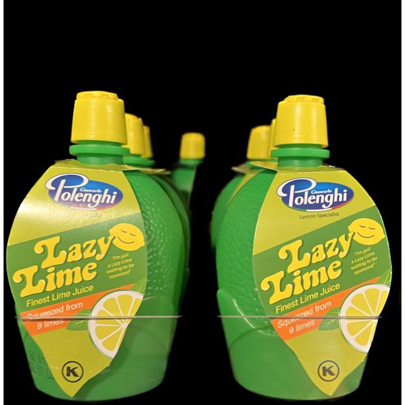 POLENGHI Lazy Lime / Lemon Finest Juice 200ml | Shopee Singapore