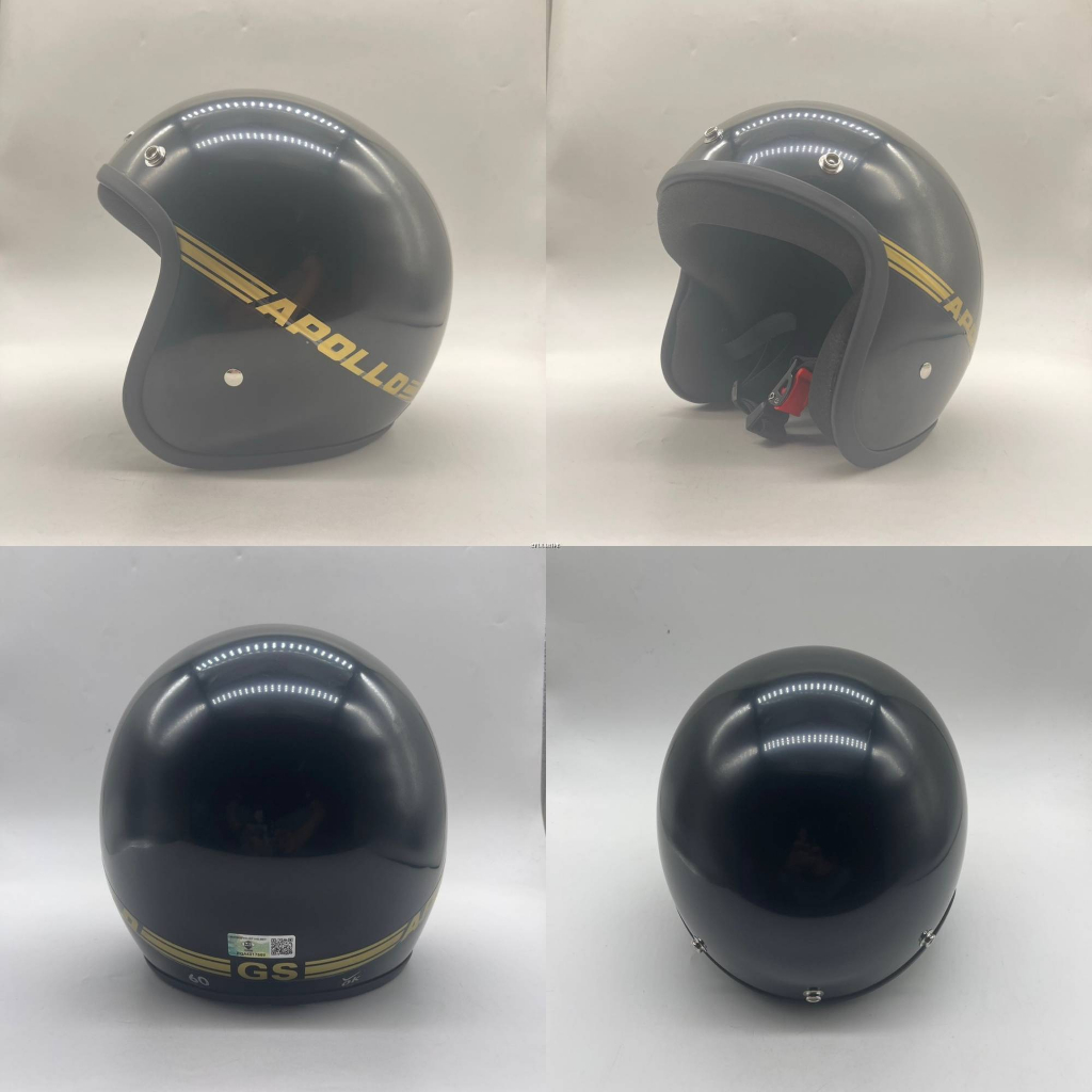 APOLLO HELMET (RED/WHITE/BLACK/BLUE) | Shopee Singapore