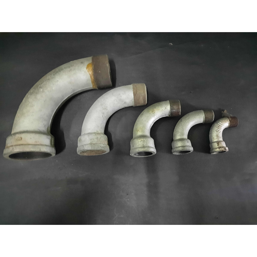 GI Pipe Short Bend/ Galvanized Iron Pipe Fitting Reducing Short Bend ...