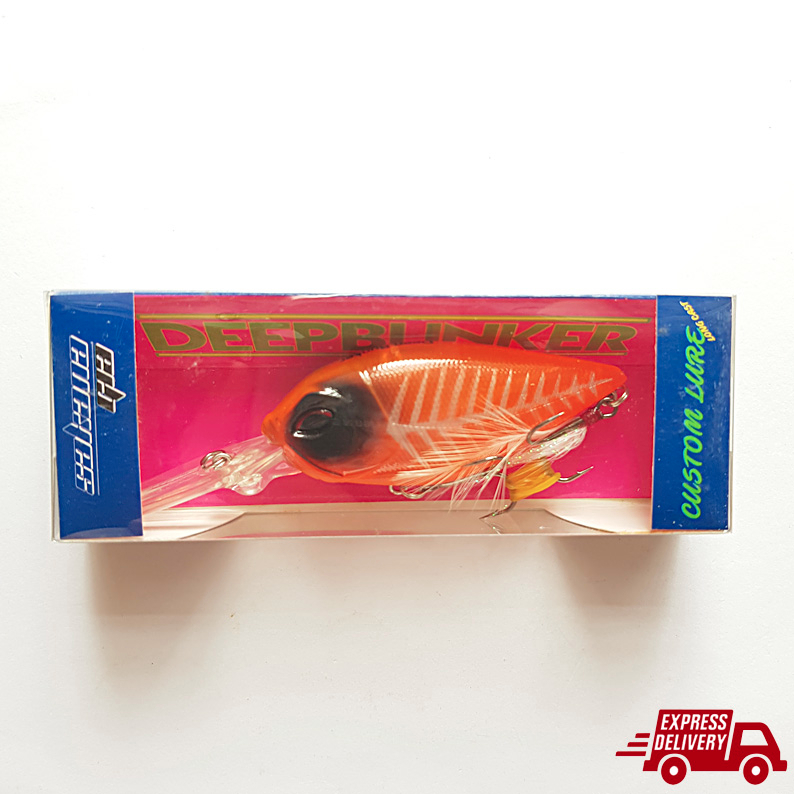 Sakana Gia Deep Bunker Akira Orange Fishing Lure | Shopee Singapore