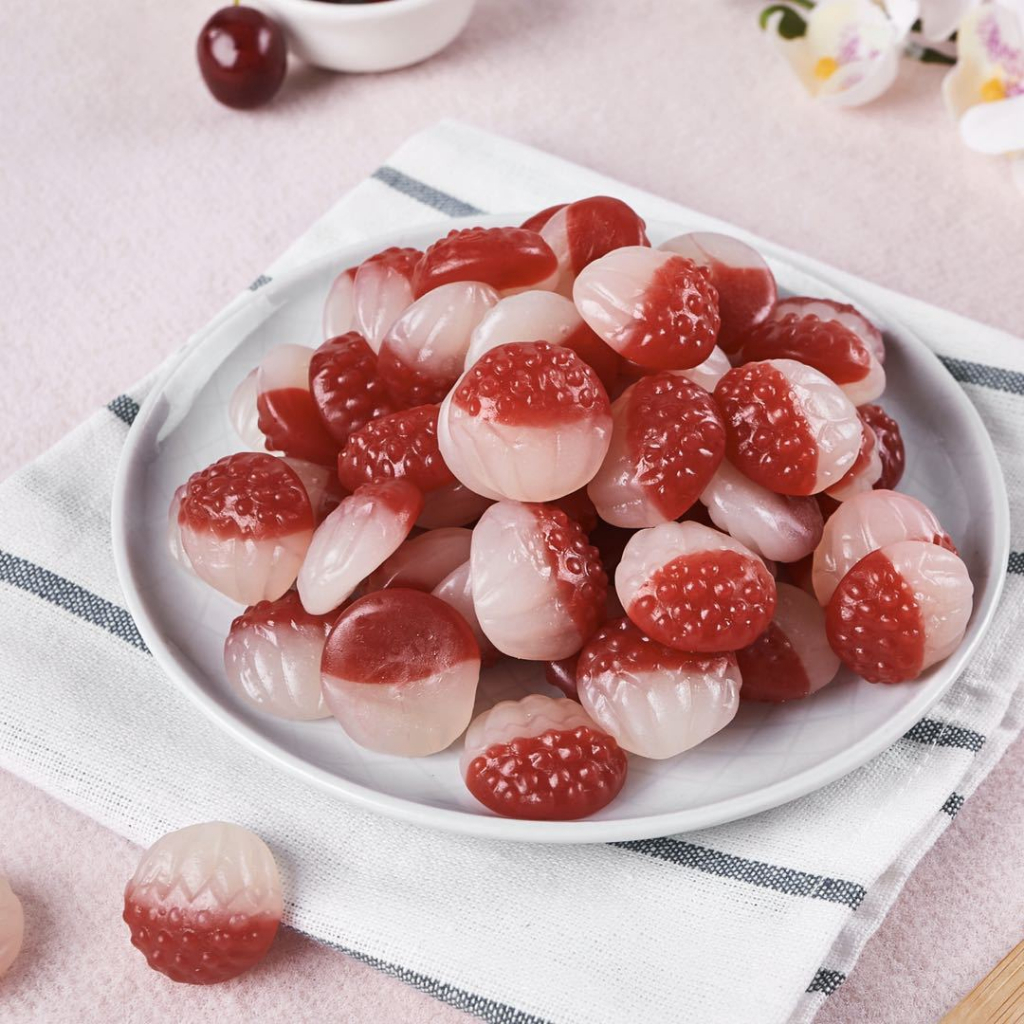 100g HALAL Trolli Gummy Lychee Germany Viral Masam Manis Assorted Gummi ...