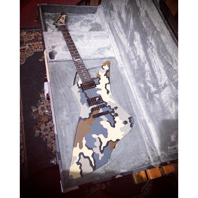 ESP LTD James Hetfield Signature Snakebyte Electric Guitar Camo ...