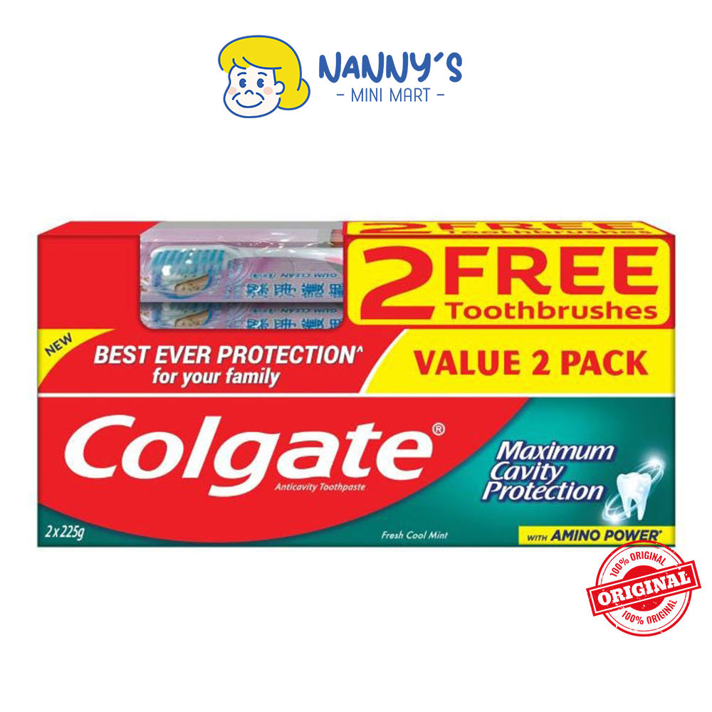 【FREE Toothbrush】Colgate Maximum Cavity Protection Toothpaste Value ...