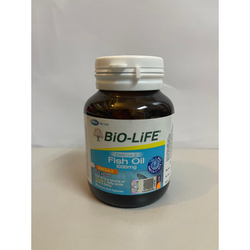 Bio-Life Fish Oil 1000mg (30’s) | Shopee Singapore
