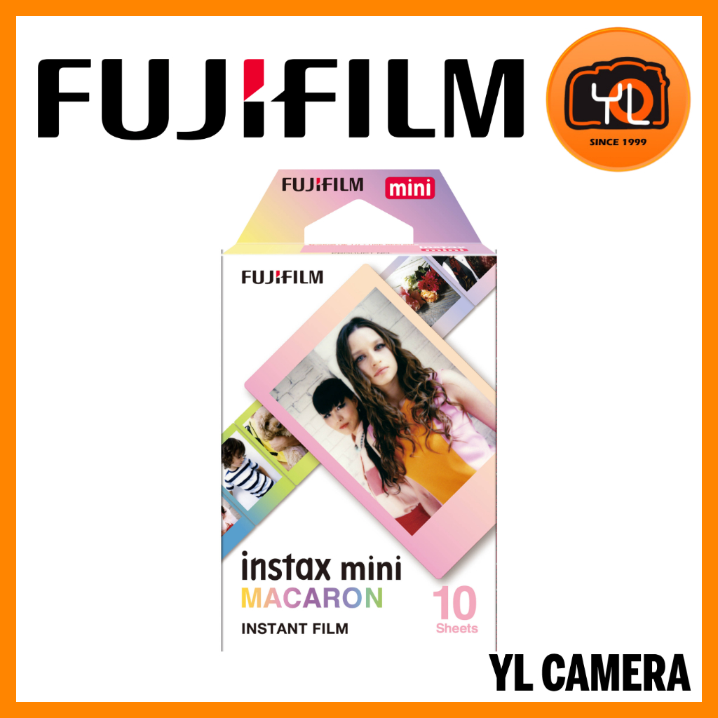 Fujifilm Instax Macaron Instant Film Single Pack (10 sheets) | Shopee ...