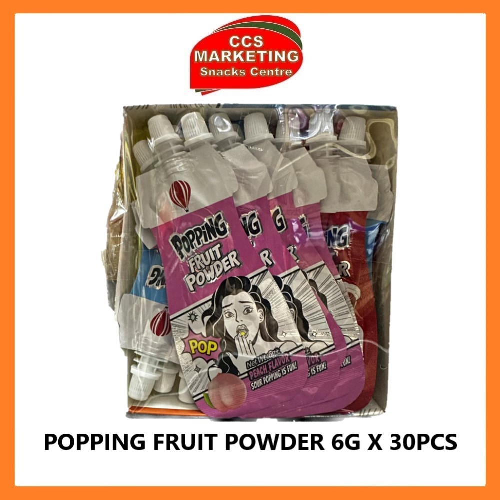 CCS Popping Fruit Powder ( 6g x 30pcs ) | Shopee Singapore