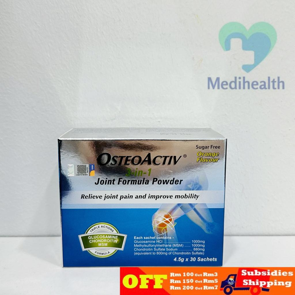 OsteoActiv 3-in-1Joint Formula Powder (4.5g x 30's) | Shopee Singapore