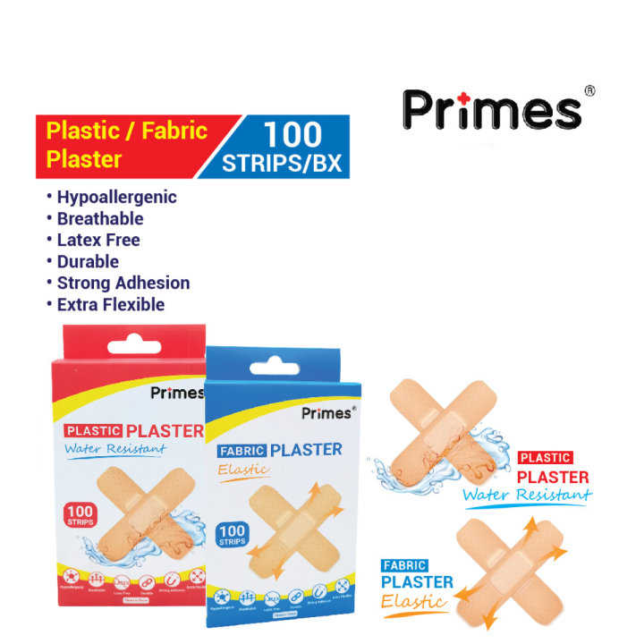 Primes Plaster ( 100 Strips ) | Shopee Singapore