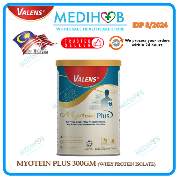 [NEW PACKING] Valens Myotein Plus 300g (EXP02/2026) | Shopee Singapore