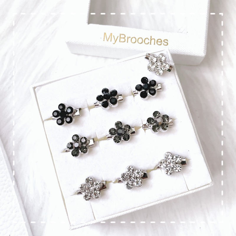Baby Brooch Kerongsang Dagu Pin Tudung Set (10 pieces) | Shopee Singapore