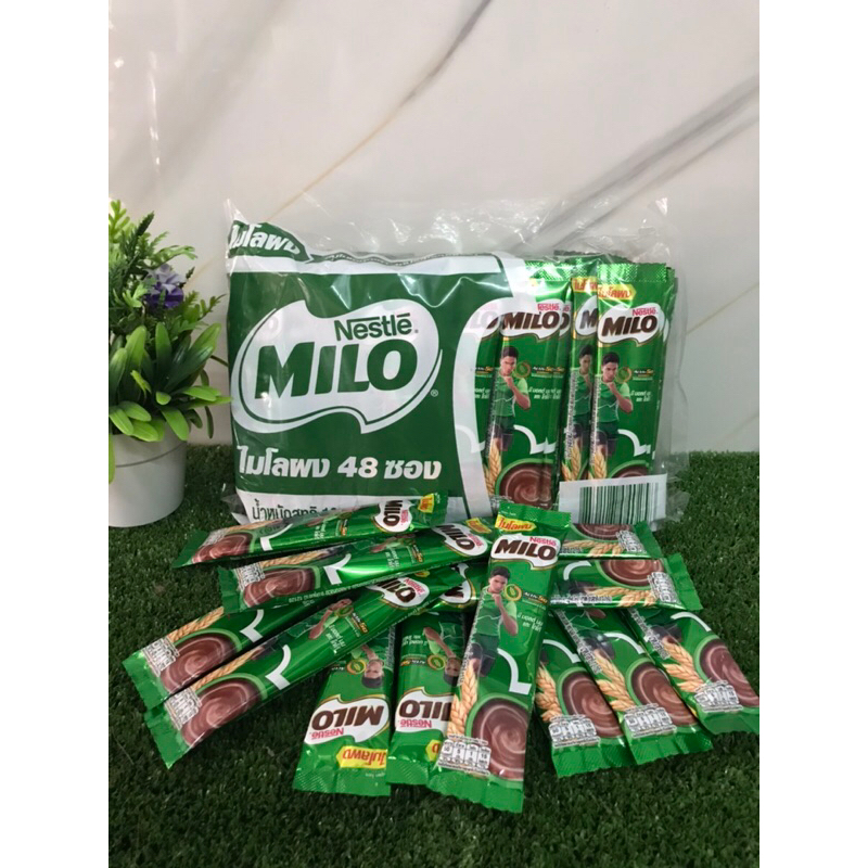 Price Limitation Nestle Milo Sachets Thai 1pack (12g x 48pcs) | Shopee ...