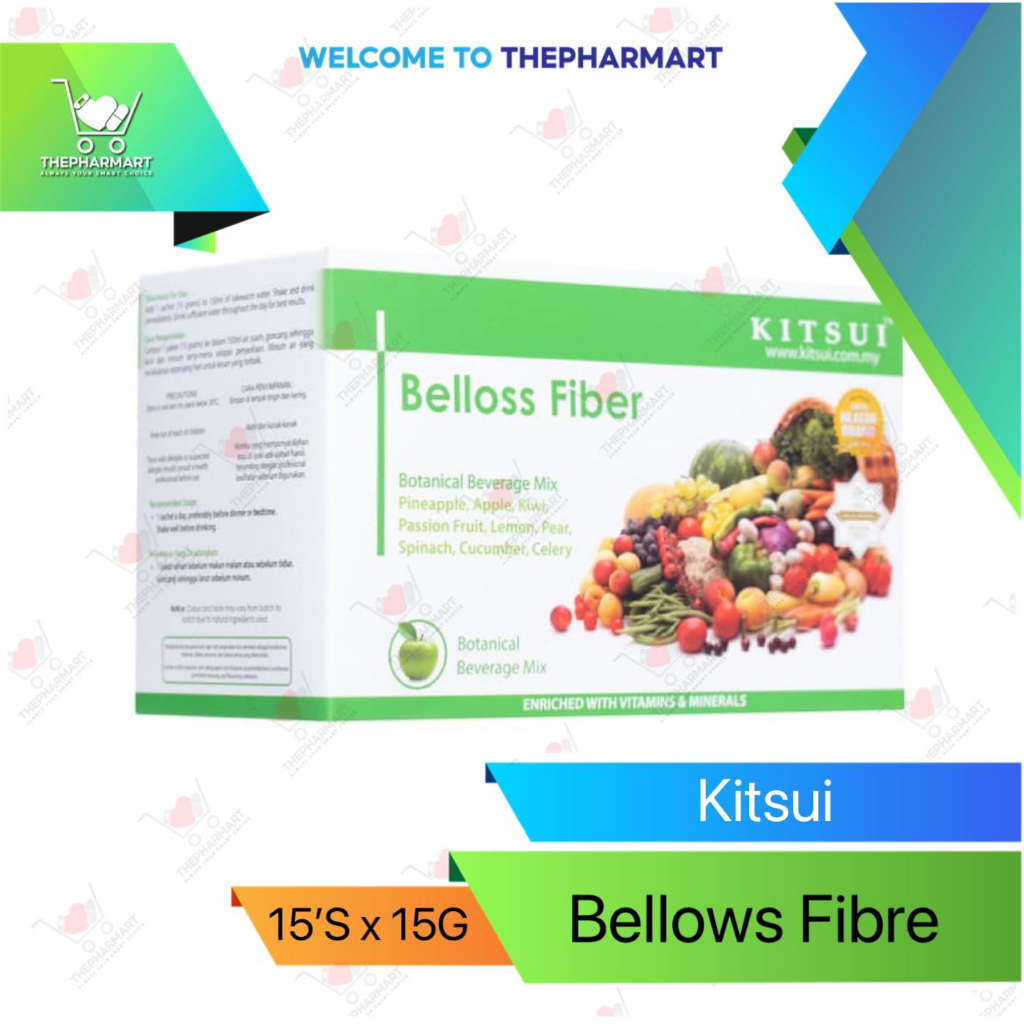 Kitsui Belloss Fiber (15's X 15G) | Shopee Singapore