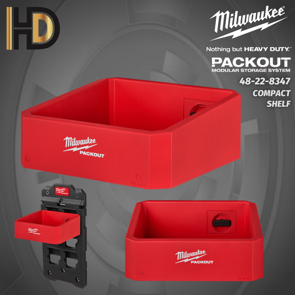 Milwaukee PACKOUT Compact Shelf / Milwaukee PACKOUT Compact Duty Shelf ...