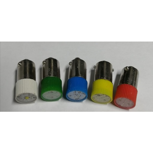 [2PCS]BA9S T10X25 6.3V, 24V, 30V, 36V, 48V, 130V, 240V SMD LED ...