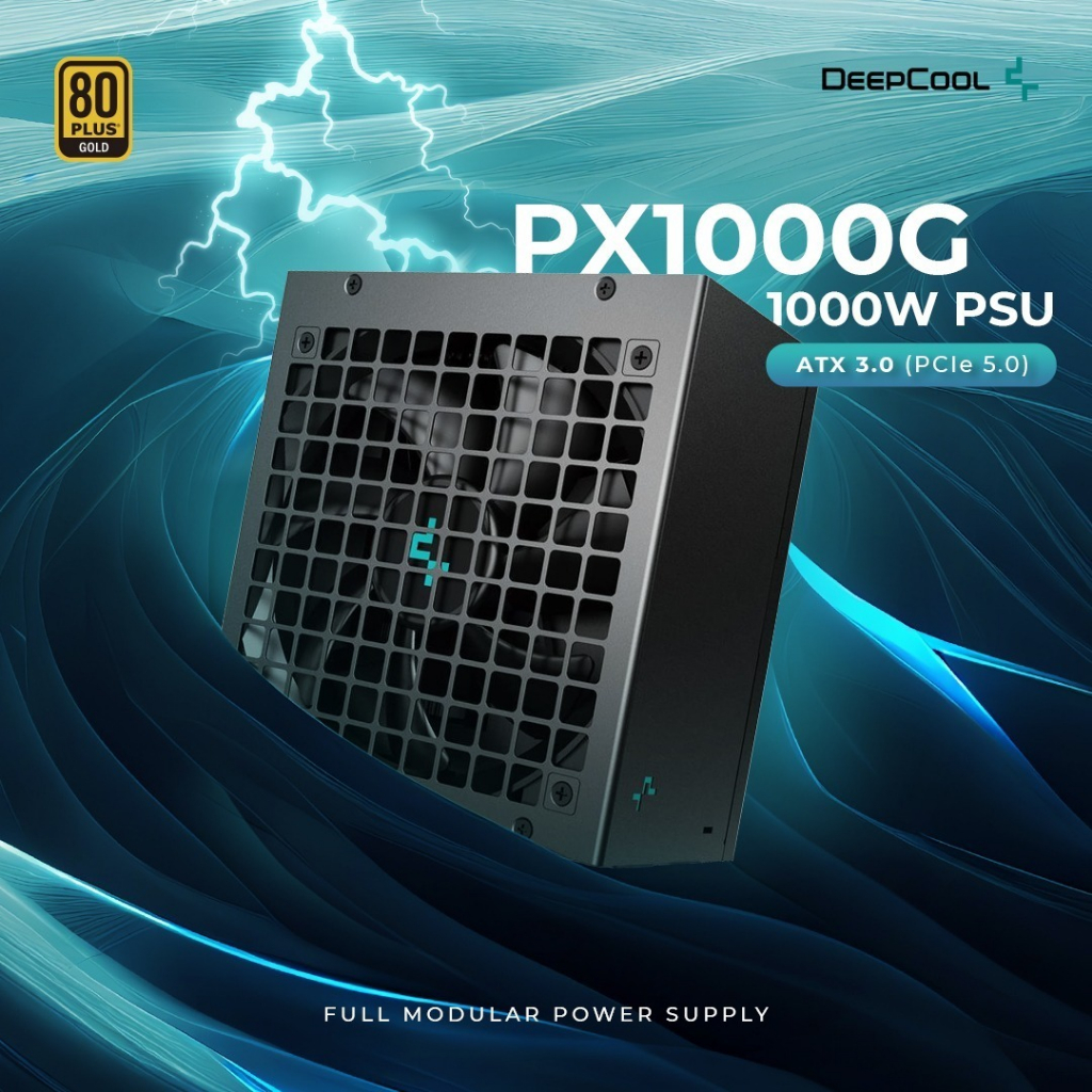 DeepCool [PX1000G / PX850G] ATX3.0 (PCIe5.0) 80+ Gold Fully Modular ATX ...