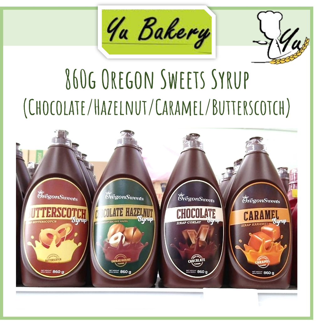 860g Oregon Sweets Chocolate/Caramel/Chocolate Hazelnut/Butterscotch ...