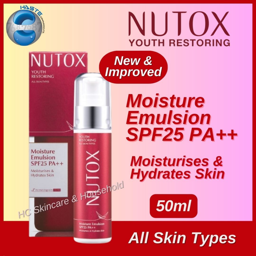 NUTOX Youth Restoring Moisture Emulsion SPF25 PA++ - Combination To ...