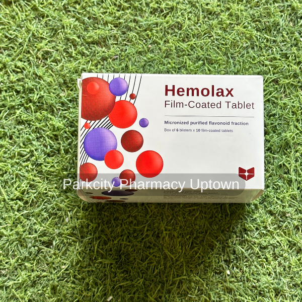 Stada Hemolax Film Coated Tablet Micronized Purified Flavonoid [6x 10s ...