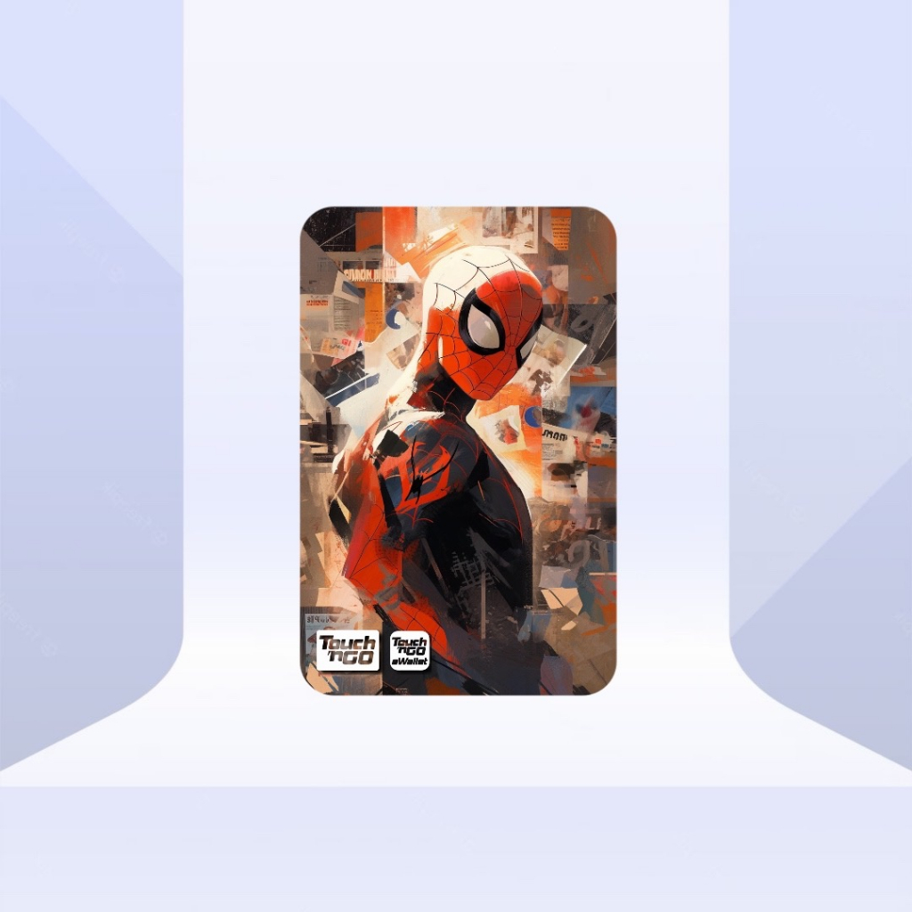 ( SPIDER-MAN Series 1 ) Touch n Go Card Sticker Cover TNG / MASTER ...