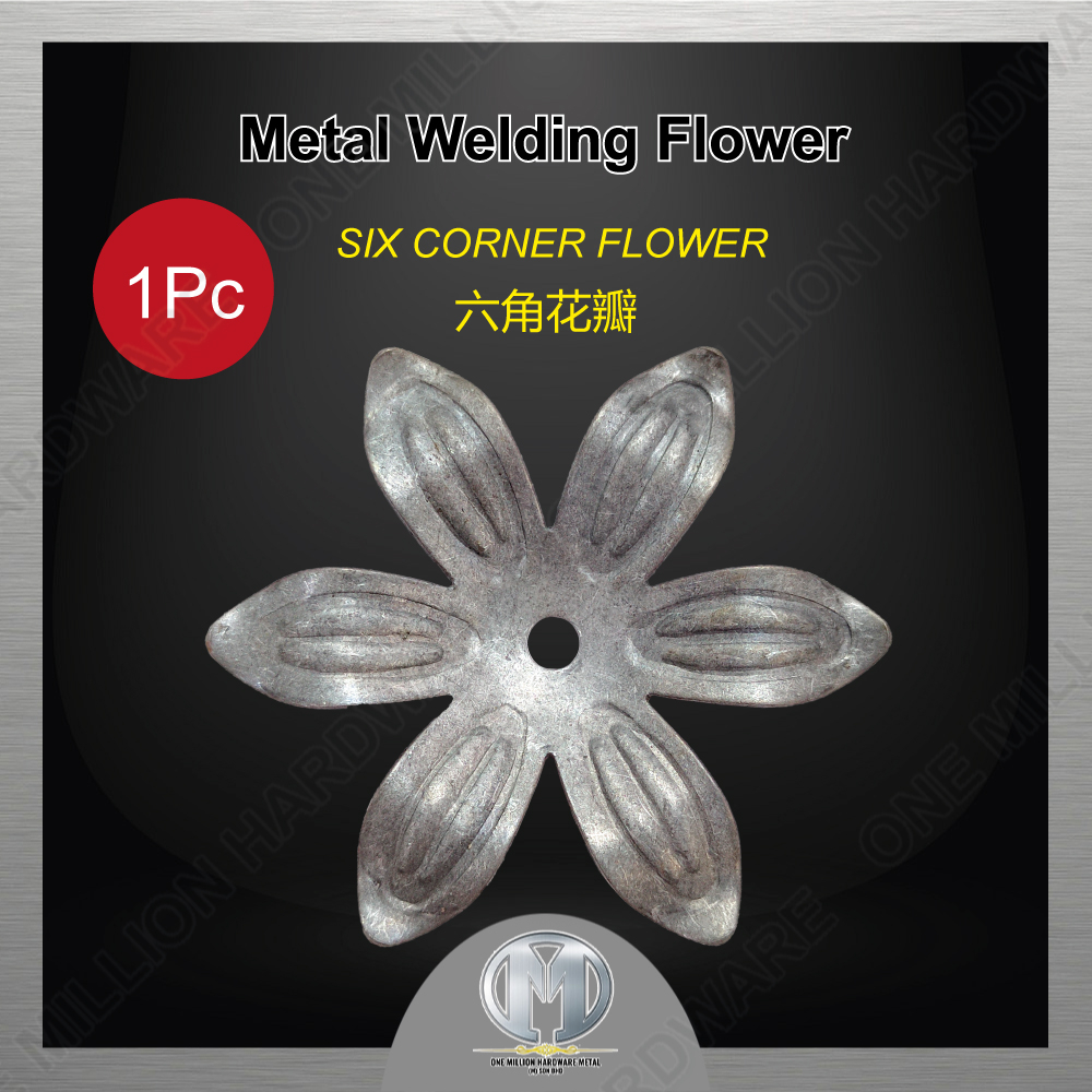 Metal Welding Flower / Pagar Besi / Six Corner Leaf / Alloy Steel ...