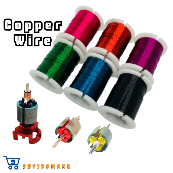 Tamiya Mini 4WD Copper Wire Widing Motor Wire | Shopee Singapore