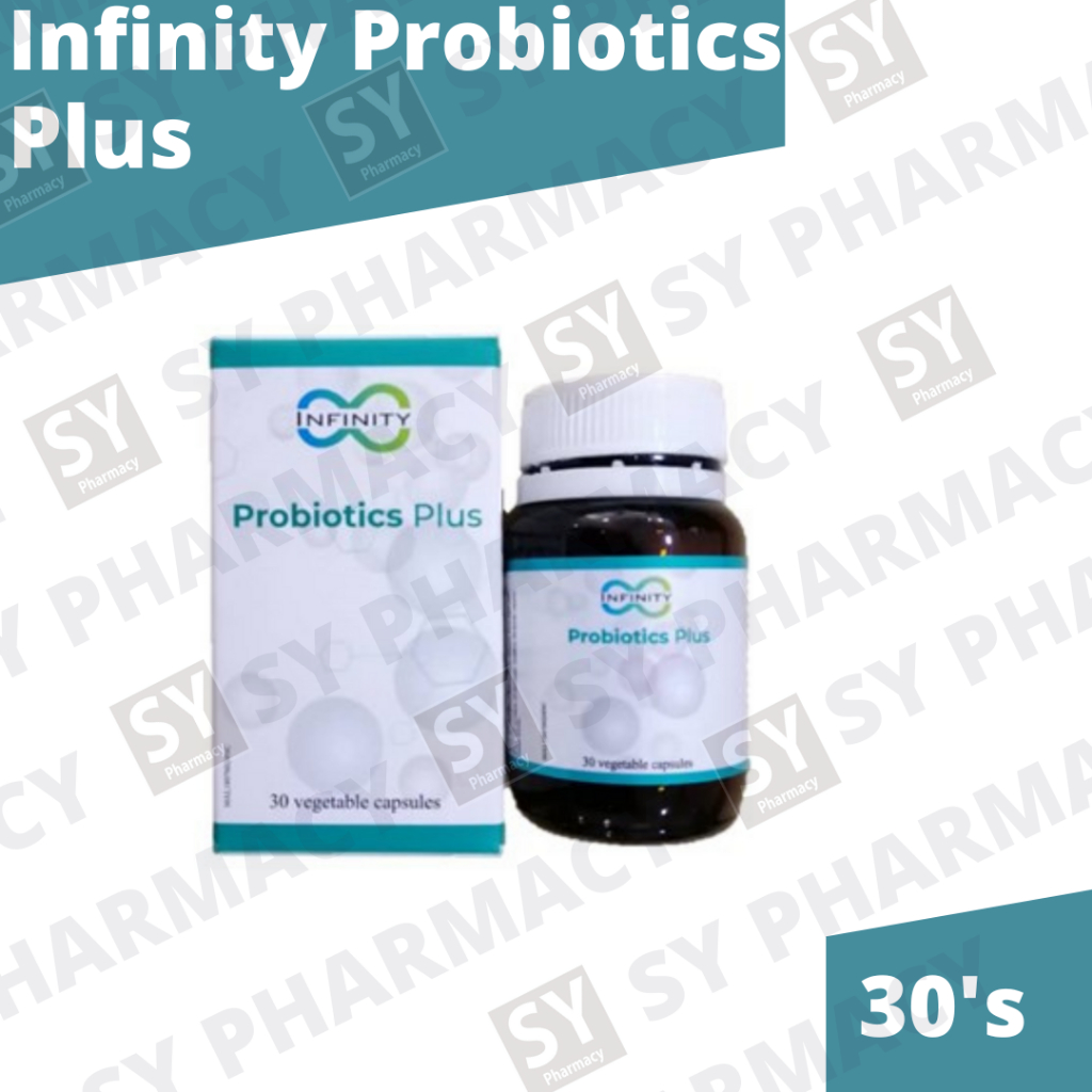 [ INFINITY ] Probiotic Plus 30's FOC (Exp: 07/2026) | Shopee Singapore