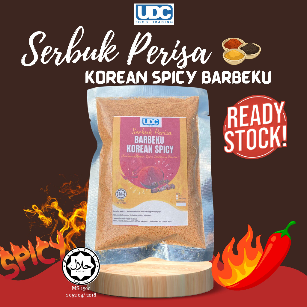 [SERBUK PERISA KOREAN SPICY BBQ ] SEASONING POWDER SEDAP HALAL HANYA ...