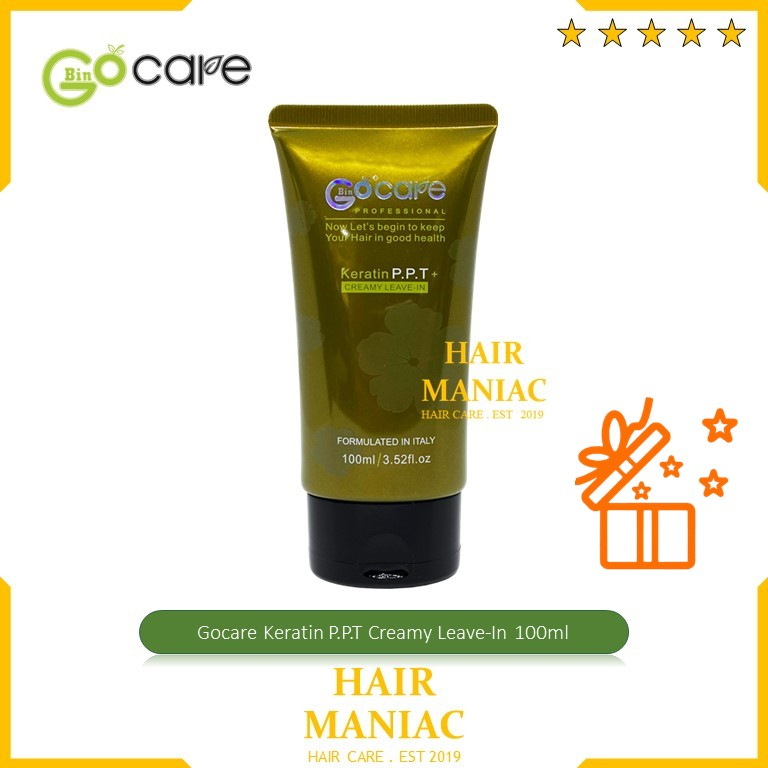 Gocare Keratin P.P.T Creamy Leave In Cream 100ML | Shopee Singapore