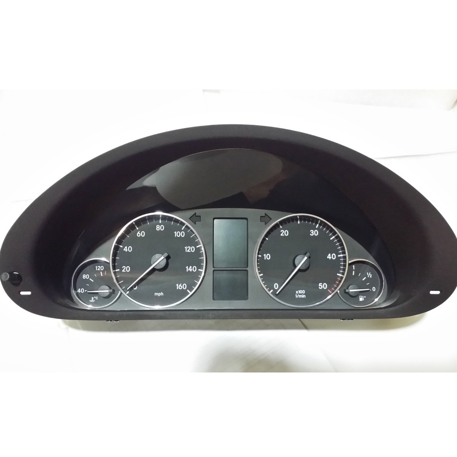 Mercedes C Class W203 Facelift meter speedometer instrument cluster MPH ...