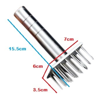 Stainless Steel Meat Hammer / Pork Picker/ Pork Belly Crispy Skin Hand ...