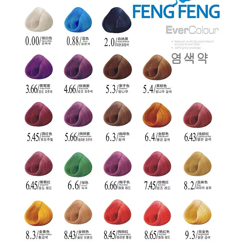 1 PCS Ever Color Hair Dye ‍ ️ Beautiful & Long-Lasting Colors! | Shopee ...