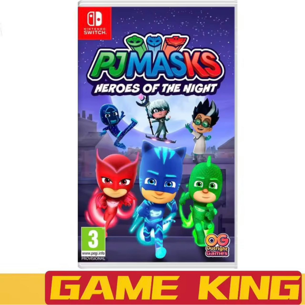 Nintendo Switch PJ Masks Heroes of the Night (NEW) | Shopee Singapore