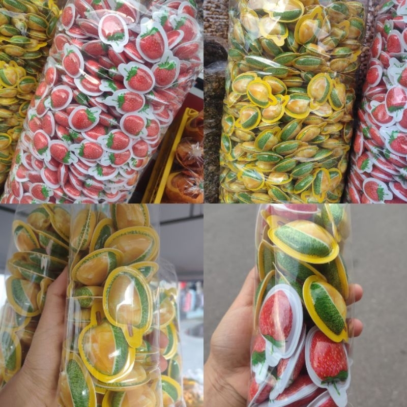 GULA-GULA VIRAL/DURIAN CANDY/GULA-GULA DURIAN/STRAWBERI CANDY/GULA-GULA ...