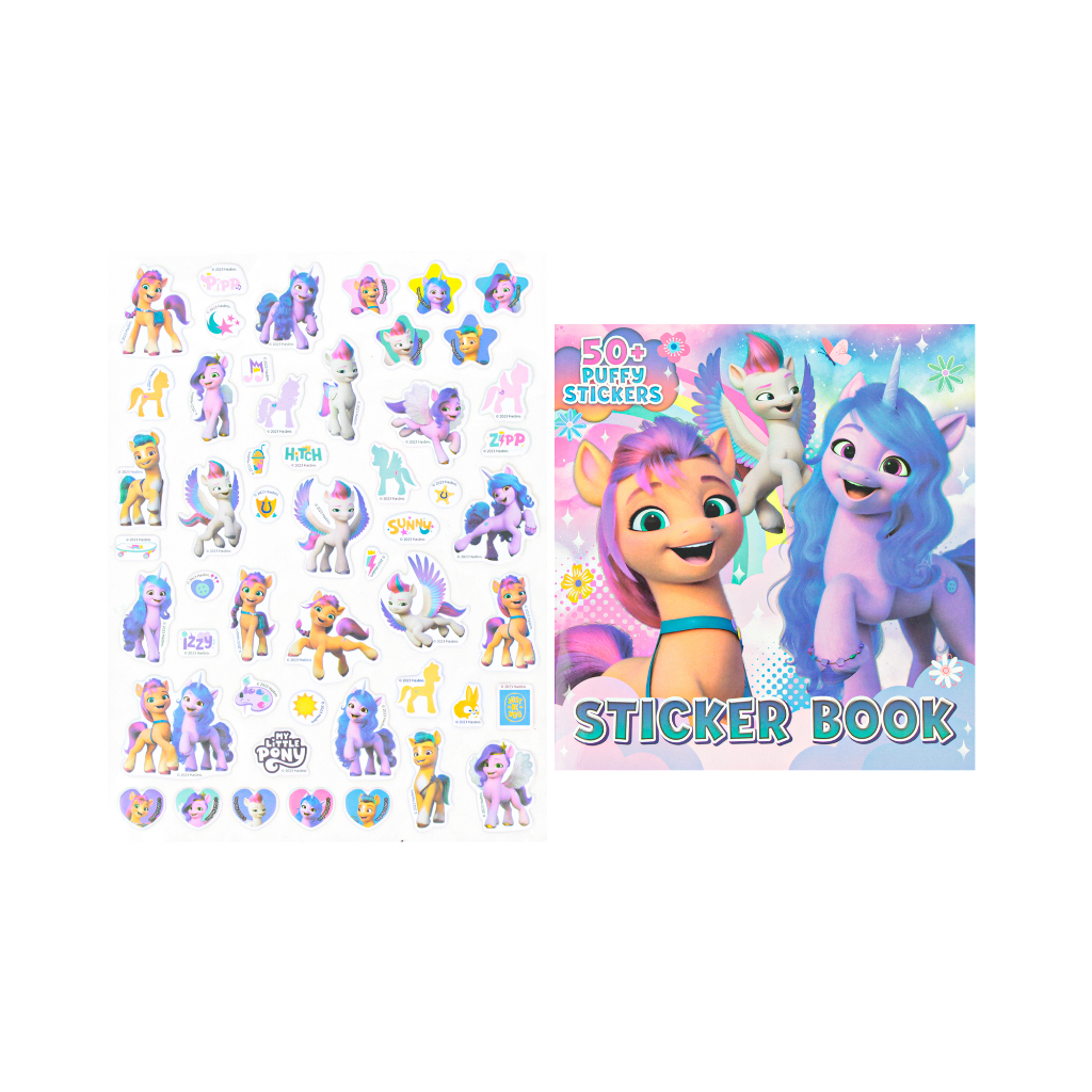My Little Pony Movie Children Sticker Book With Sticker Pad For School ...