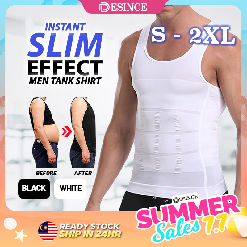 DESINCE Men Slimming Singlet Man Singlet Body Shaper Slim Shapewear ...