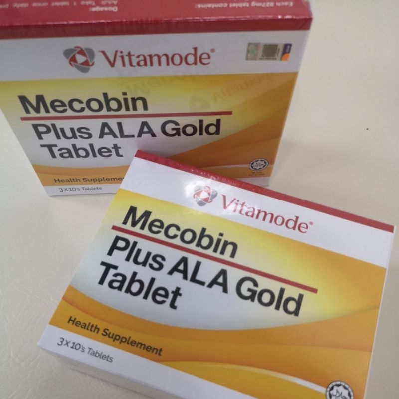 MECOBIN (PLUS ALA GOLD)(kebas) Numbness (手腳麻痺) | Shopee Singapore