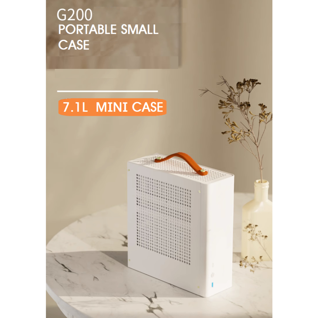 NEW PRODUCT Jingtel G200 mini small SFF case mATX/ITX portable A4 mini ...