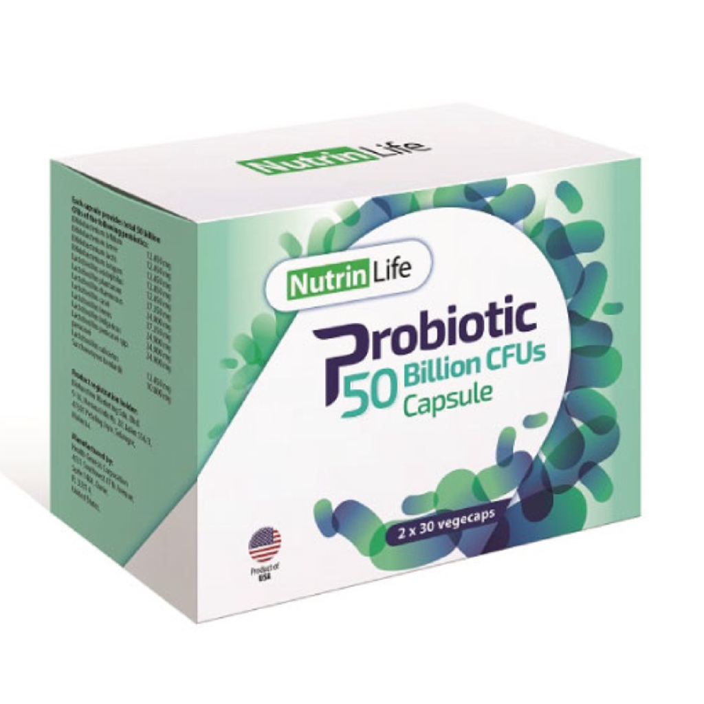 NutrinLife Nutrin Life Probiotic 50 Billion CFUs 2x 30’s | Shopee Singapore