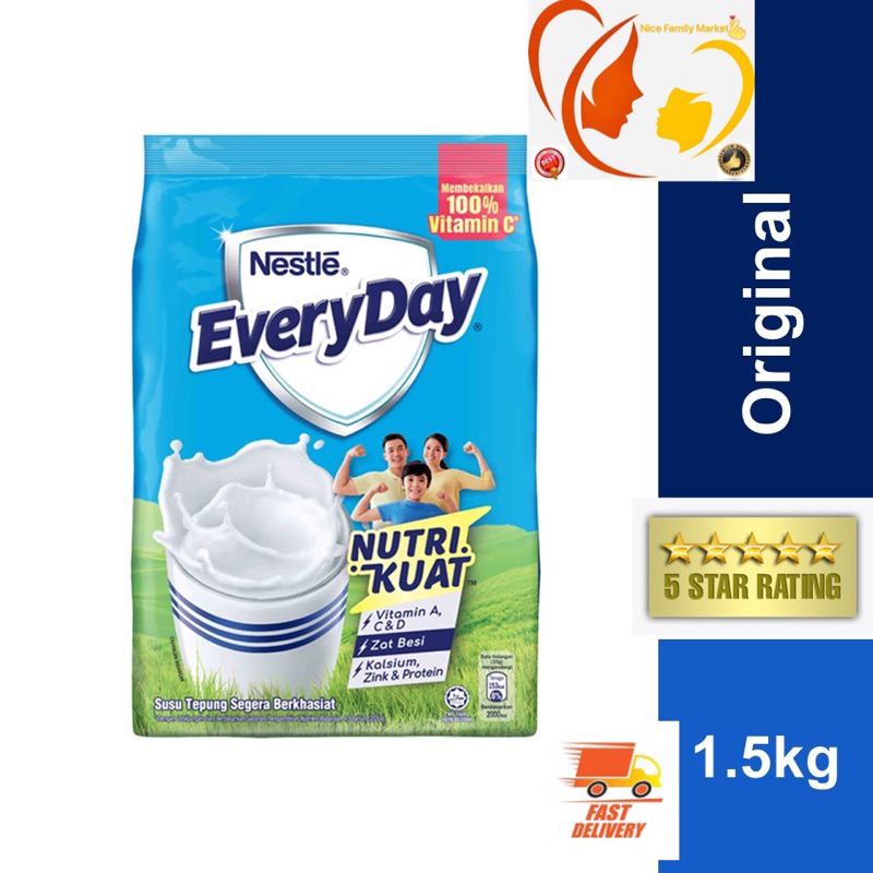 Nestle Everyday Instant Milk Powder 800g/ 1.5kg/1.7kg | Shopee Singapore