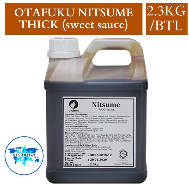 [HALAL] OTAFUKU Nitsume Thick 2.3Kg/bottle (japanese sweet sauce) | Shopee Singapore