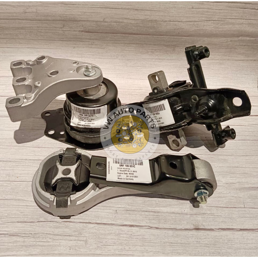 ENGINE MOUNTING SET 1.6 ( CBU )VOLKSWAGEN POLO SEDAN VENTO POLO VW ...