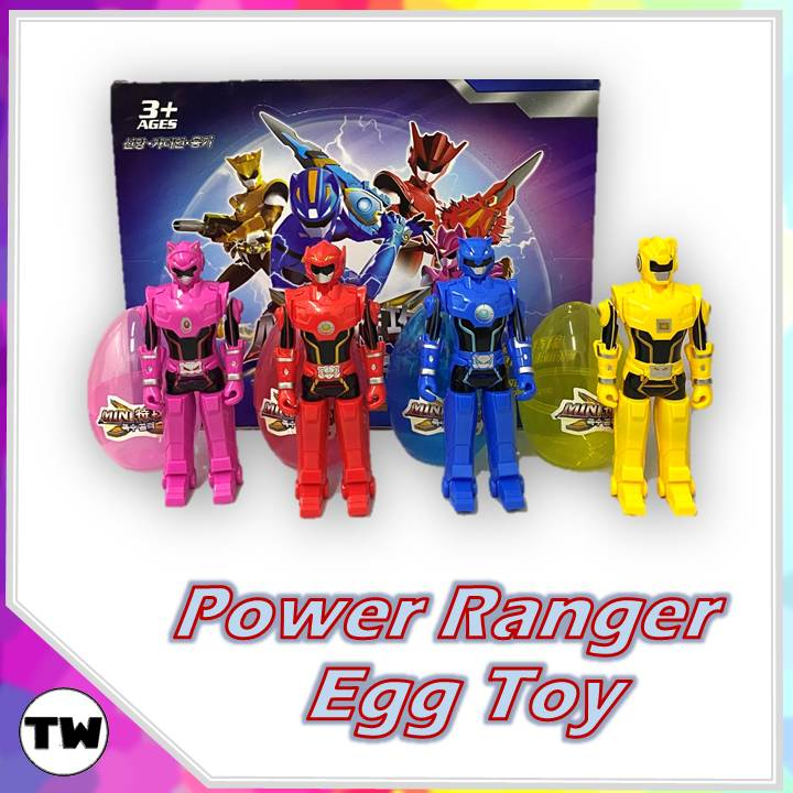 Power Ranger Egg Toys / Shape-shifting Egg Toy Model | Shopee Singapore