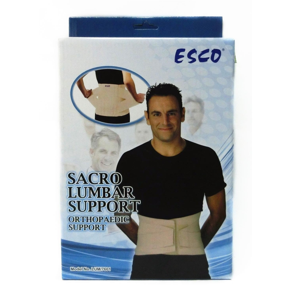 Esco Sacro Lumbar Support Orthopaedic Support ( XXL) | Shopee Singapore
